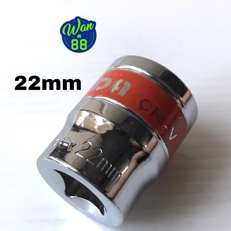 Jual Mata Kunci Sok CR-V 1/2 inch Socket, 6 PT 22mm BODA harga per 1 pc | Shopee Indonesia