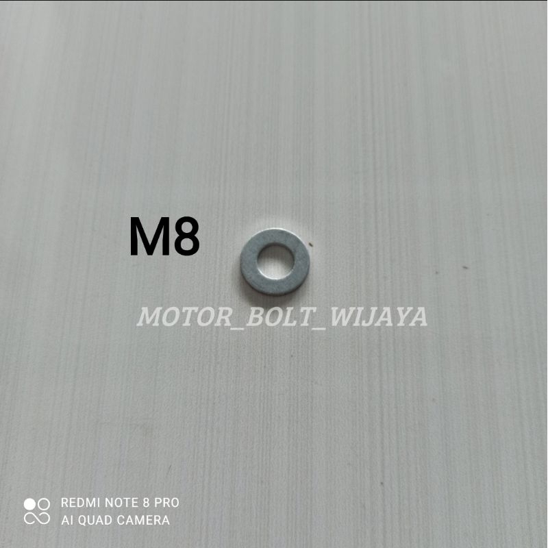 Jual Ring oli aluminium/ Ring Oli Garden M8 Atau 8 mili Isi 1 Pcs ...