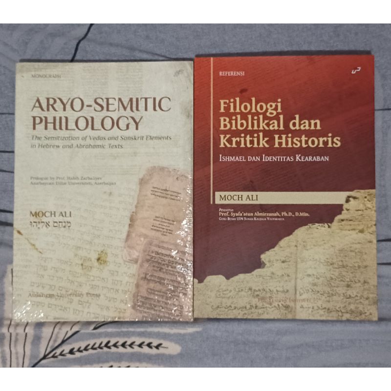 Jual paket Aryo Semitic Philology dan Filologi Biblikal oleh Menachem ...