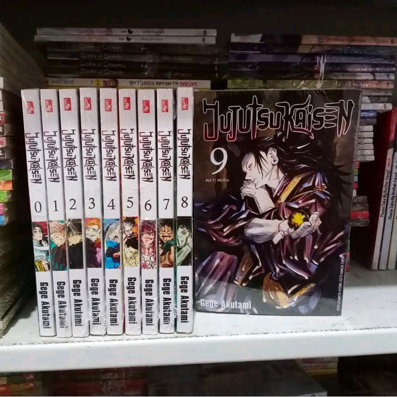 Jual komik Jujutsu Kaisen vol 0-9 OG | Shopee Indonesia