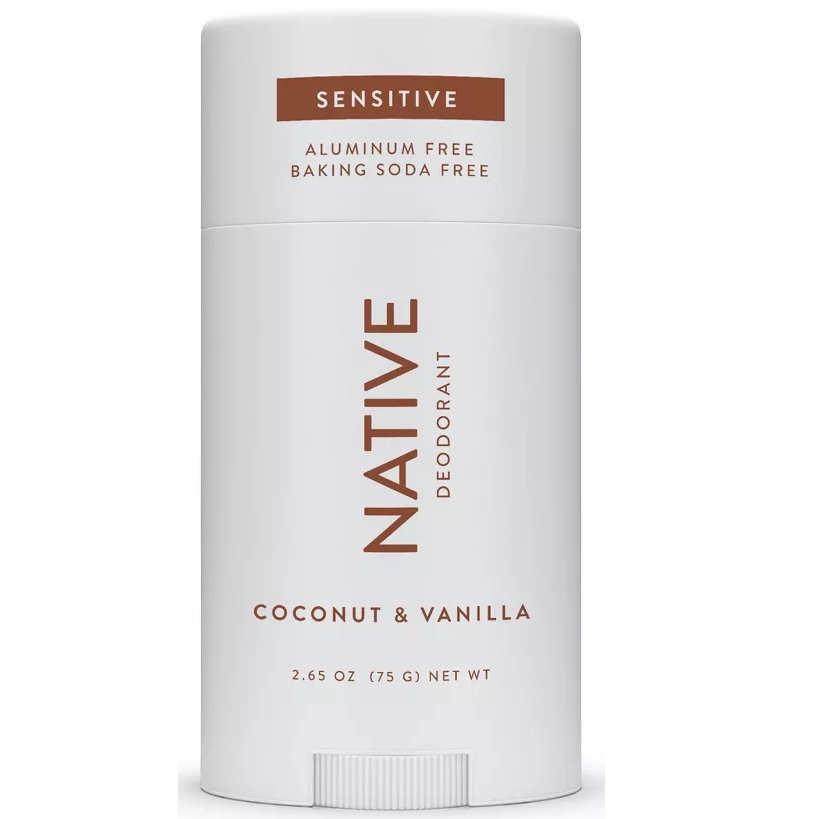 Jual Native Natural Deodorant Sensitive Coconut Vanilla 75g | Shopee ...
