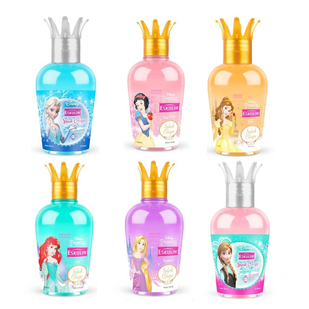 Jual Eskulin Splash Cologne Mahkota Disney Princess 125ml | Shopee ...