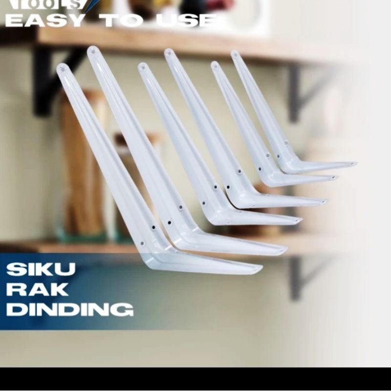 Jual SIKU RAK DINDING TANPA SEKRUP ANEKA UNTUK | Shopee Indonesia