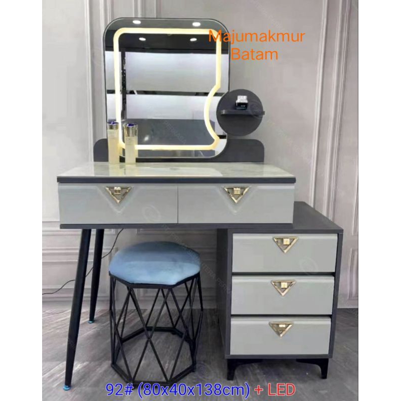 Jual MEJA RIAS LED 92# UKURAN 80X40X138CM ( BATAM ) | Shopee Indonesia