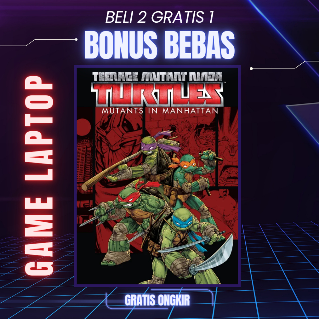 Jual TEENAGE MUTANT NINJA TURTLES: MUTANT MAYHEM - GAME PC - GAME ...