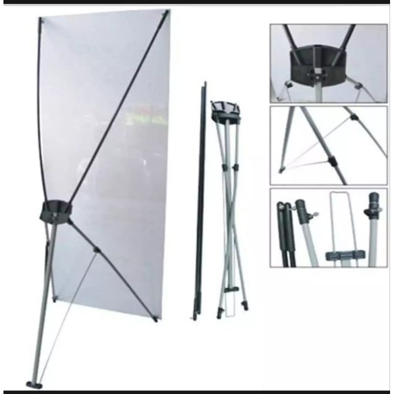 Jual Rangka Y Banner Besi Hitam 60x160 | Shopee Indonesia