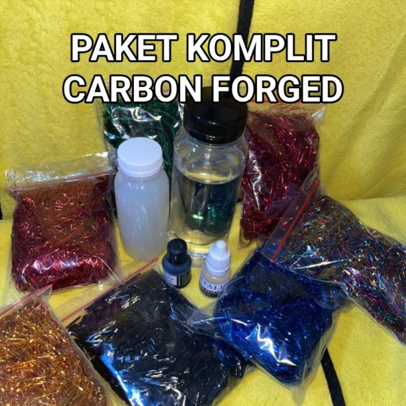 Jual PAKET KOMPLIT CARBON FORGED TINGGAL PAKAI | Shopee Indonesia