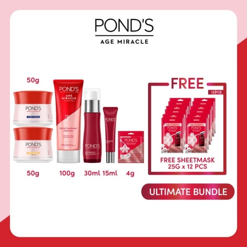 Jual Ponds Age Miracle Ultimate Bundle | Shopee Indonesia