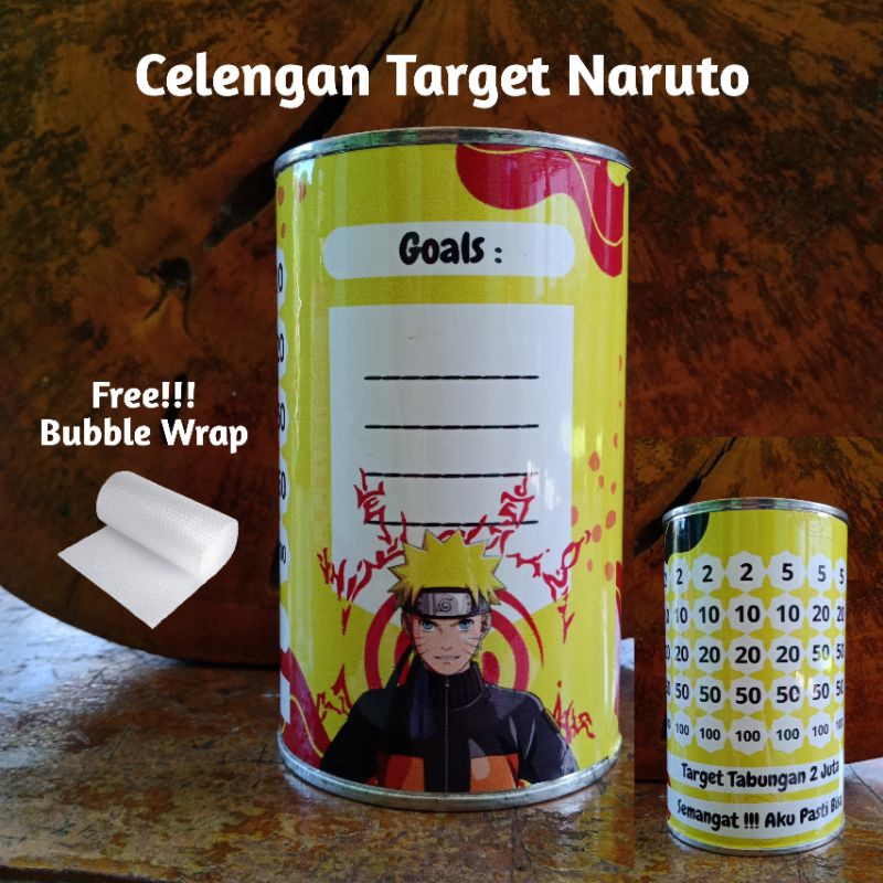 Jual Celengan Anime Naruto | Celengan Target | Celengan Murah ...