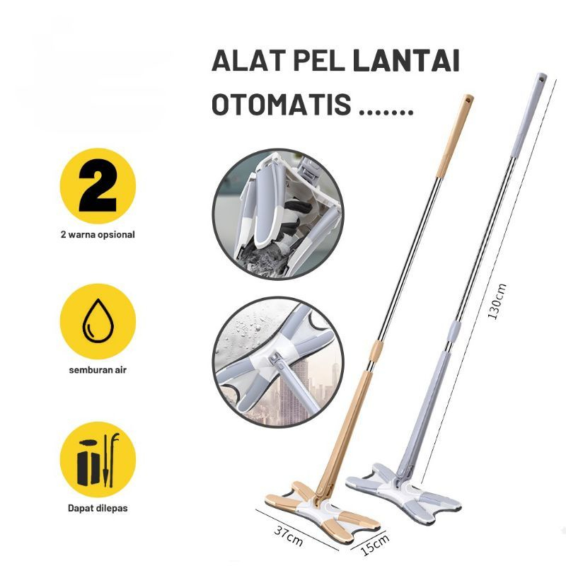 Jual PEL LANTAI OTOMATIS "X-MOP" SEGALA SUDUT/ PEL LANTAI VIRAL ...