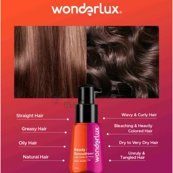Jual WONDERLUX INSTANT SHOWSTOPPER ADVANCED SMOOTH HAIR OIL 75ML ...