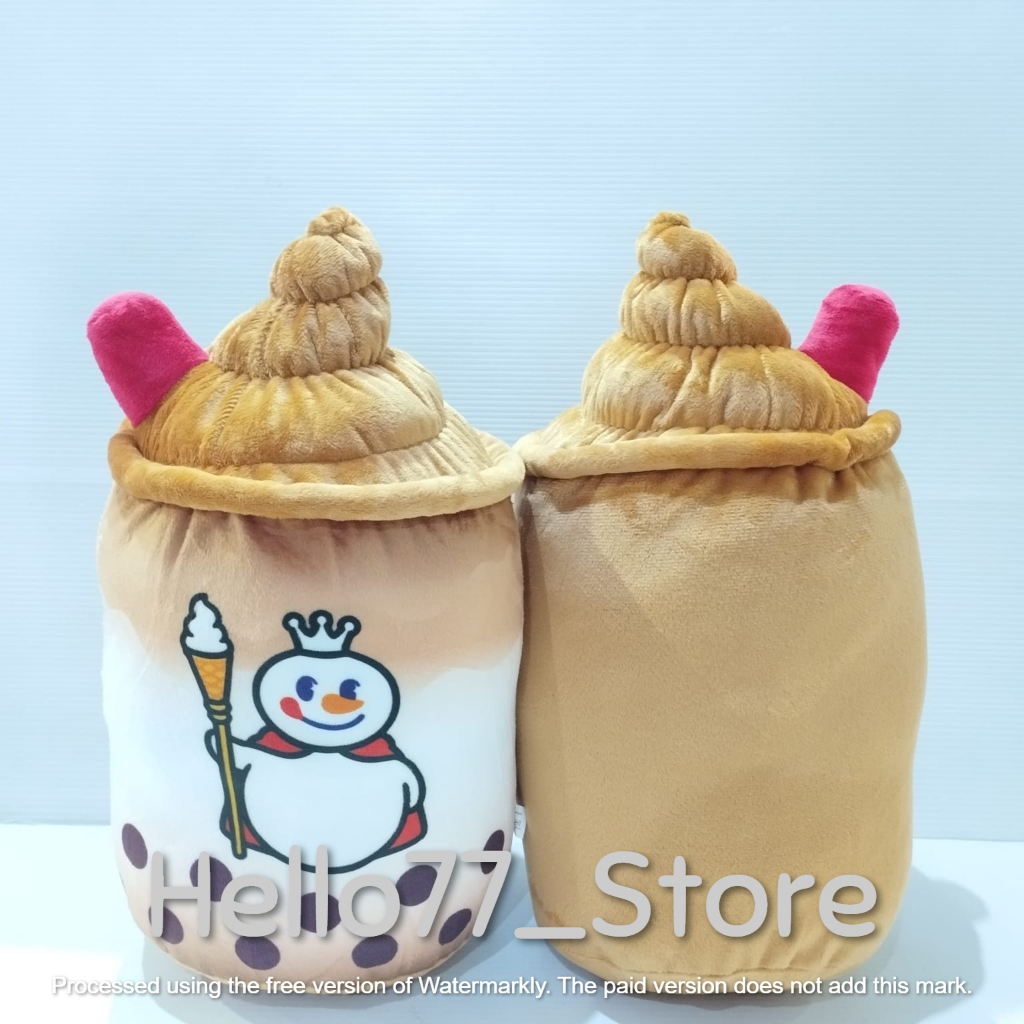 Jual HS/Boneka Plush Toys Snow King Ice Cream Mixue Mini Cute | Shopee ...