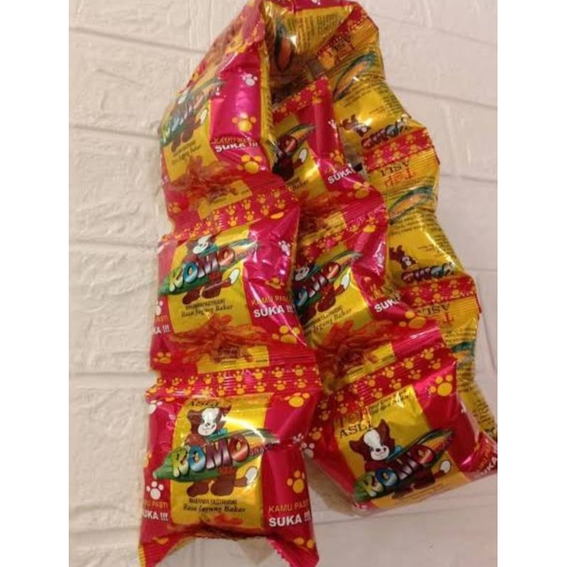 Jual Snack Ciki Komo Jagung Bakar 1Renceng 10Pcs | Shopee Indonesia