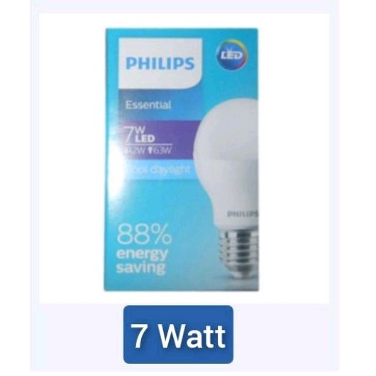 Jual Philips LED ESSENTIAL 7 Watt Putih( Garansi 1Th). | Shopee Indonesia