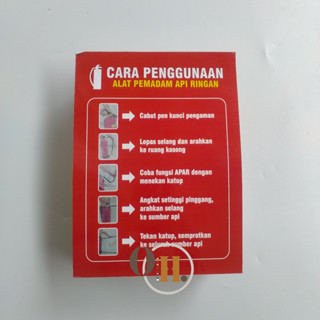 Jual Stiker Cara Penggunaan APAR, Stiker Tanda APAR | Shopee Indonesia