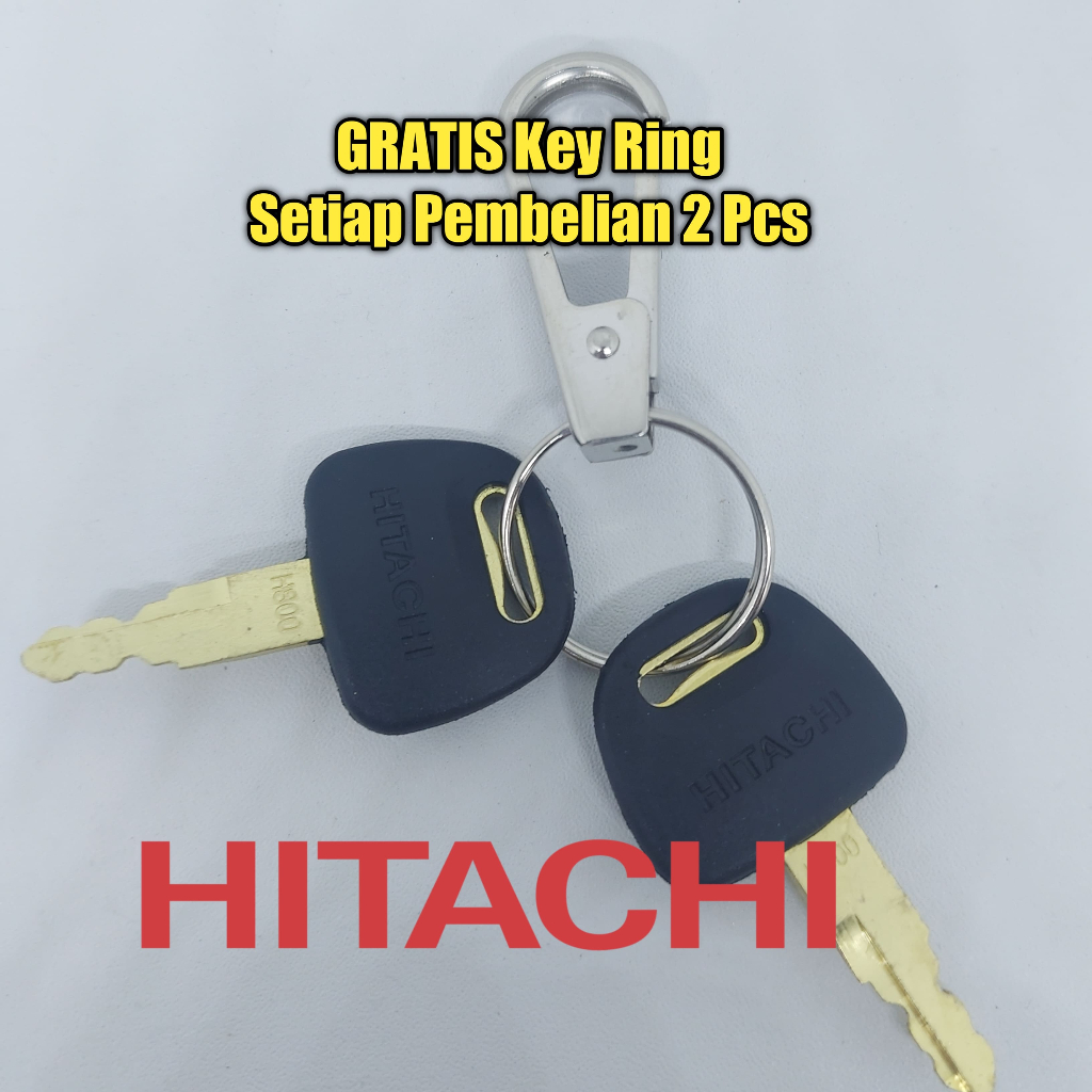 Jual Kunci Master Key Hitachi EH Euclid OHT HDT Excavator PC Dozer ...