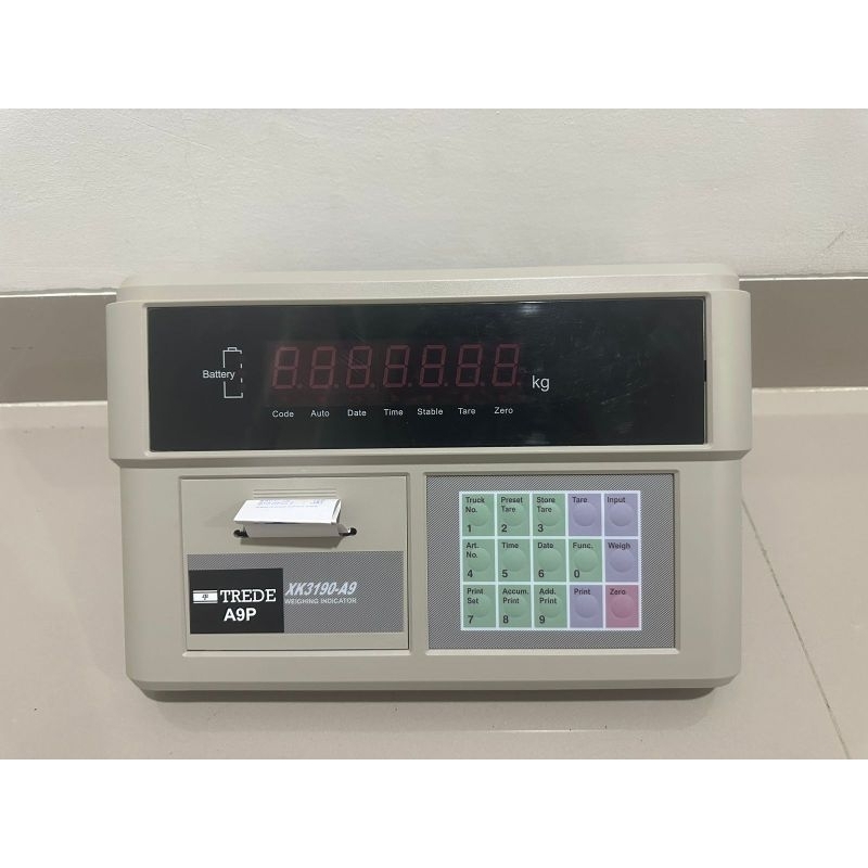 Jual Indicator Jembatan Timbang/ Display/ Printer/ Trede A9P | Shopee ...