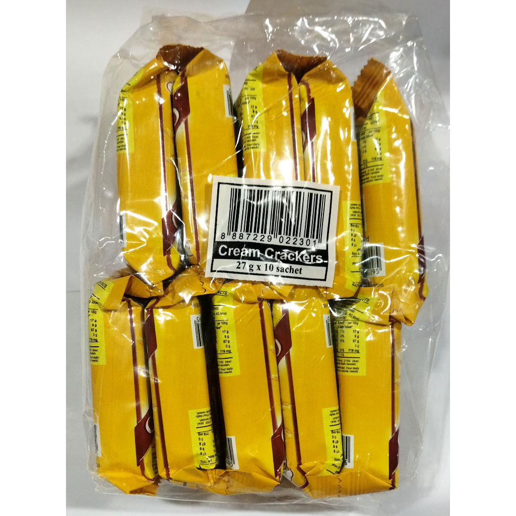 Jual Unibis Cream Crackers (27 gr / 1 pack) | Shopee Indonesia