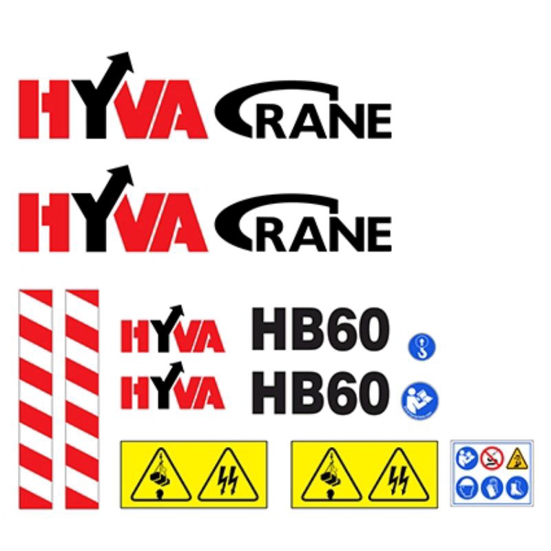 Jual Stiker Crane Hyva HB60 | Shopee Indonesia