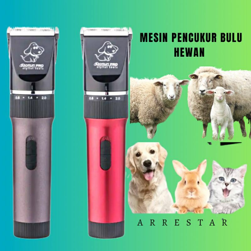 Jual Alat Cukur Bulu Hewan Elektrik Domba Anjing Kucing Kambing ...