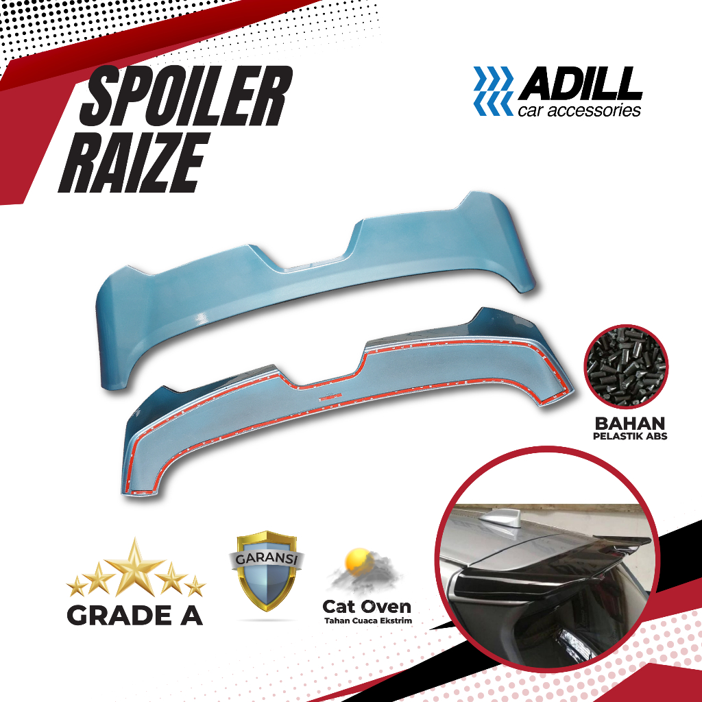 Jual Spoiler Toyota Raize | Shopee Indonesia