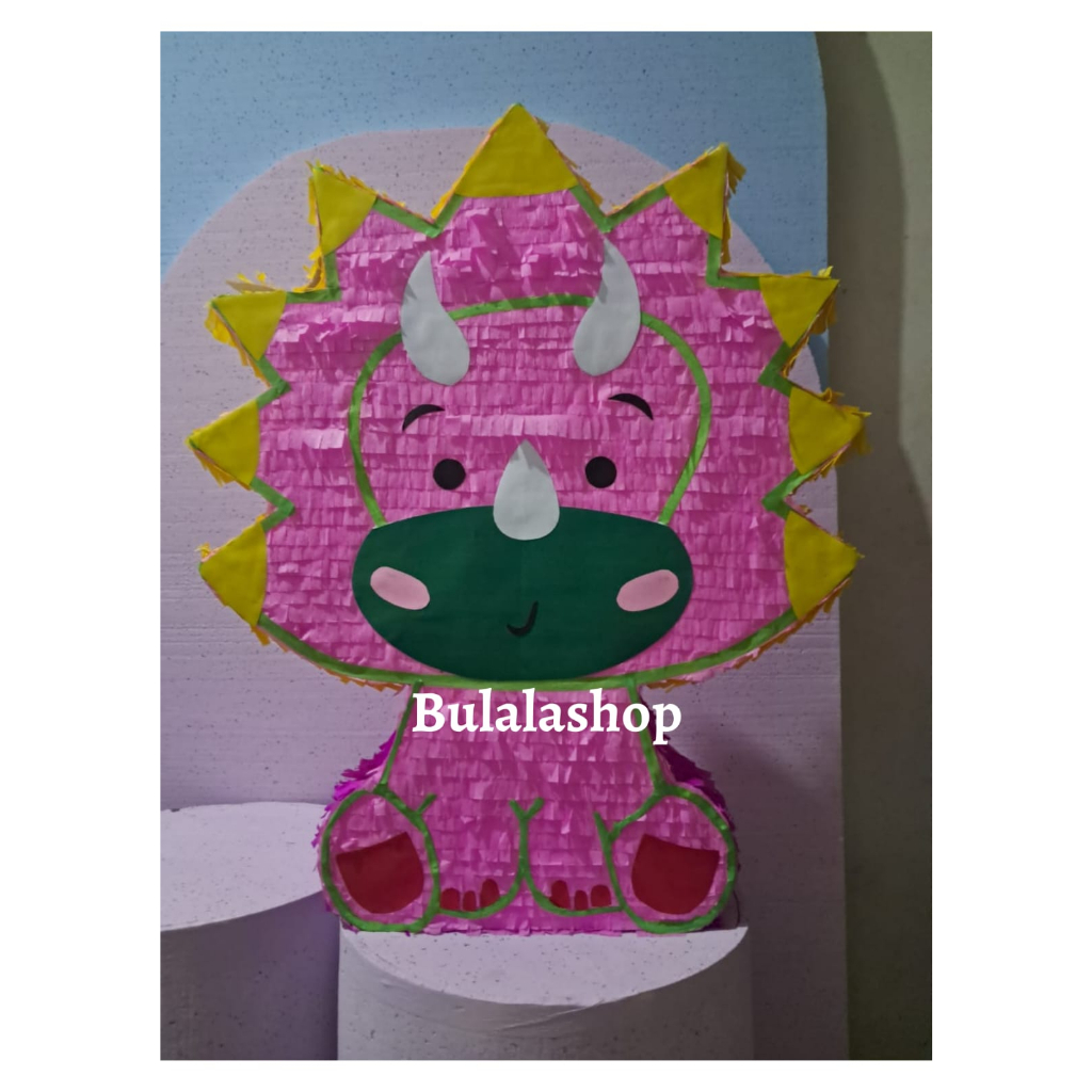 Jual Pinata Pukul Motif Dinosaurus Karakter Triceratops / Perlengkapan ...