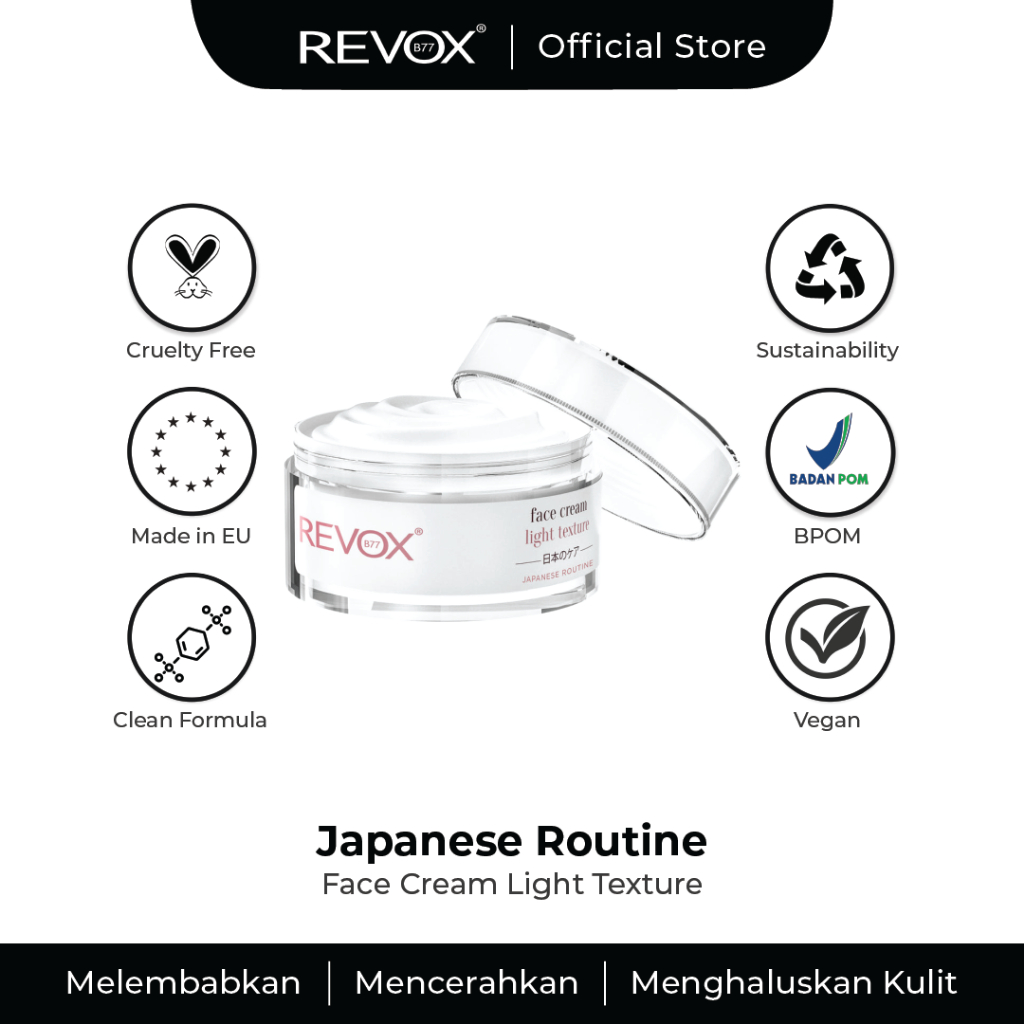 Jual REVOX B77 Japanese Ritual Face Cream 50ml | Shopee Indonesia