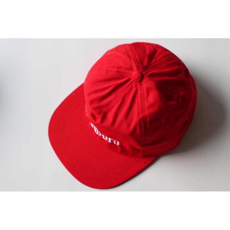 Jual Caps Six Panel vintage bordir Mar bor/Peps ola/ Sprte/ Tnf Merah ...