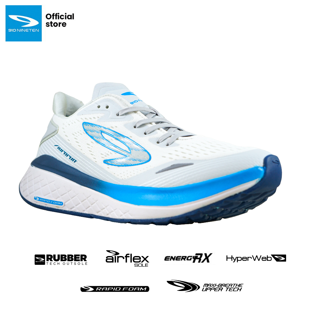 Jual SEPATU RUNNING 910 NINETEN AURORUN 5 WARNA, SEPATU LARI 100% ...