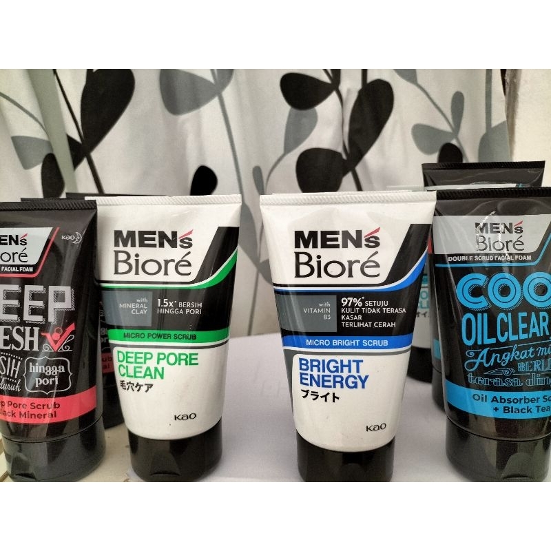 Jual Mens Biore Facial Foam 100ml | Shopee Indonesia