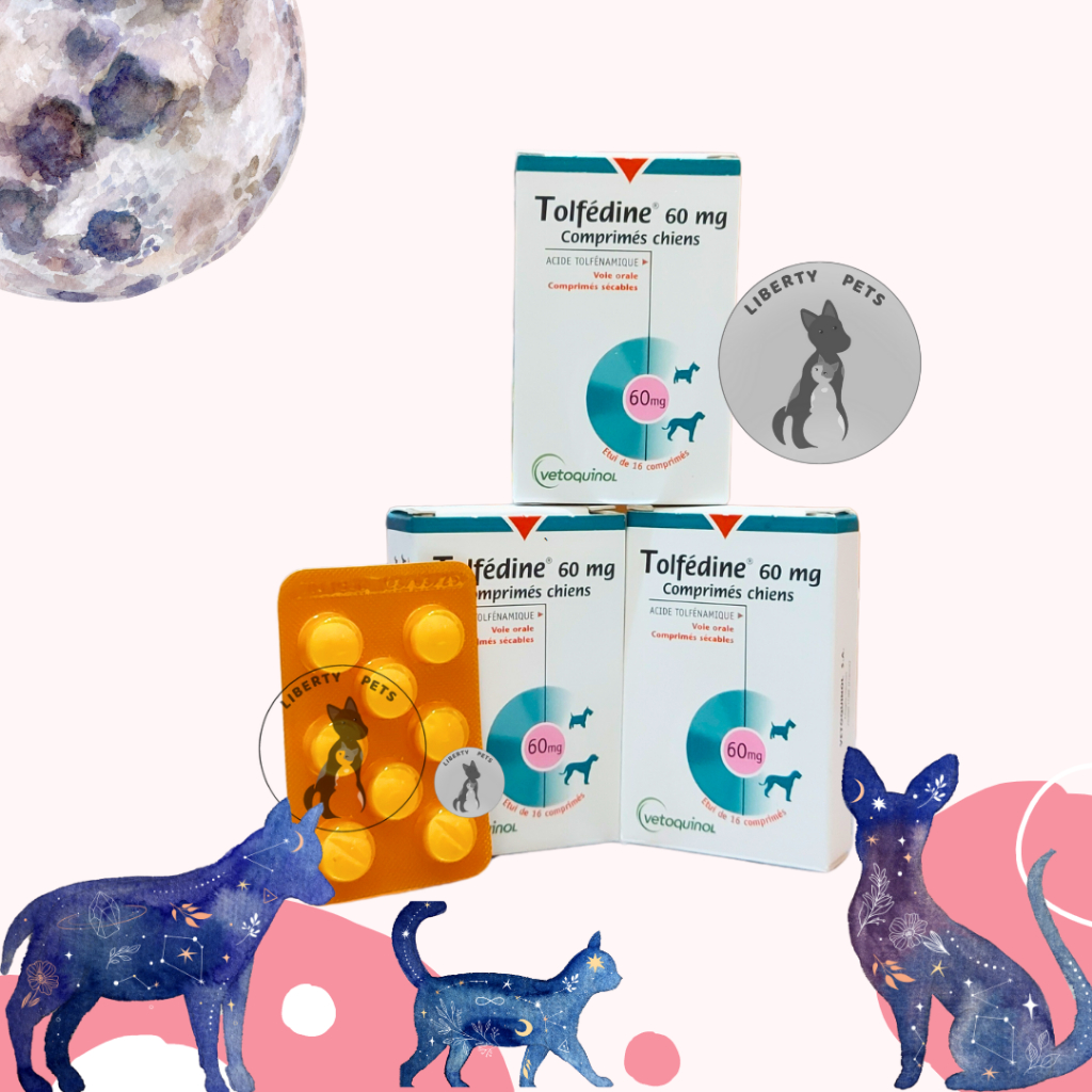 Jual Tolfedine 60mg Obat Anti Radang dan Nyeri untuk Anjing (1 Strip ...