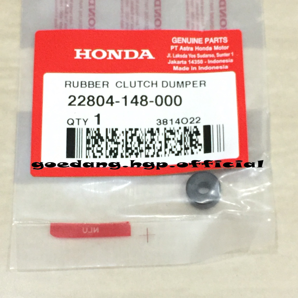 Jual Rubber Clutch Dumper Karet Kampas Ganda untuk All Honda Matic ...
