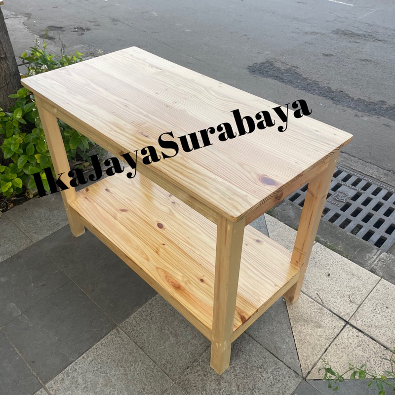 Jual Meja Susun 2 Tingkat | Meja Aquarium | Meja Rak | Meja Kayu ...