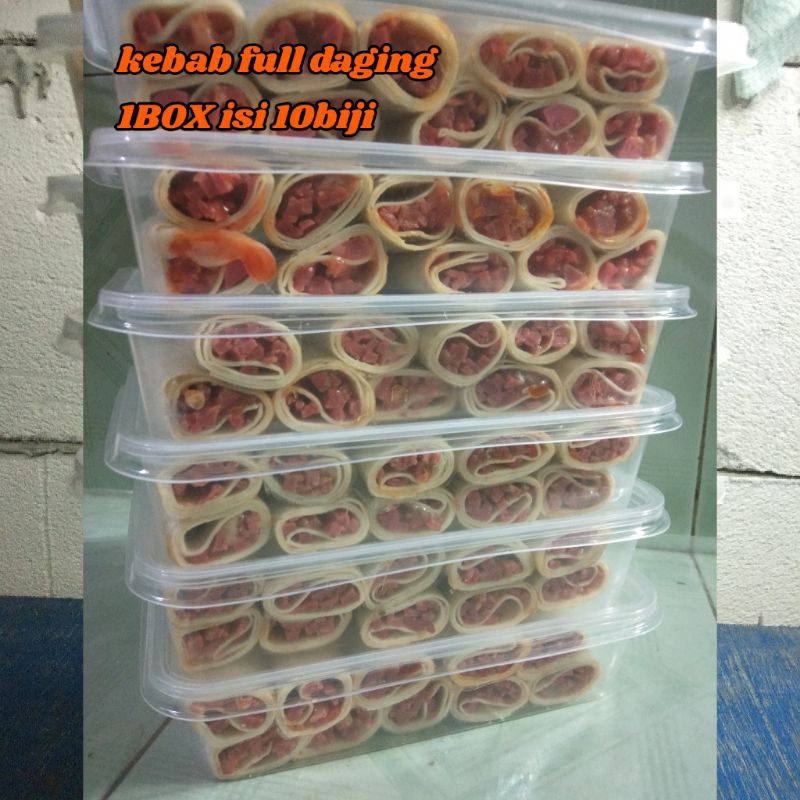 Jual kebab keju mozzarella /kebab frozen/kebab ori/kebab beku/surabaya ...