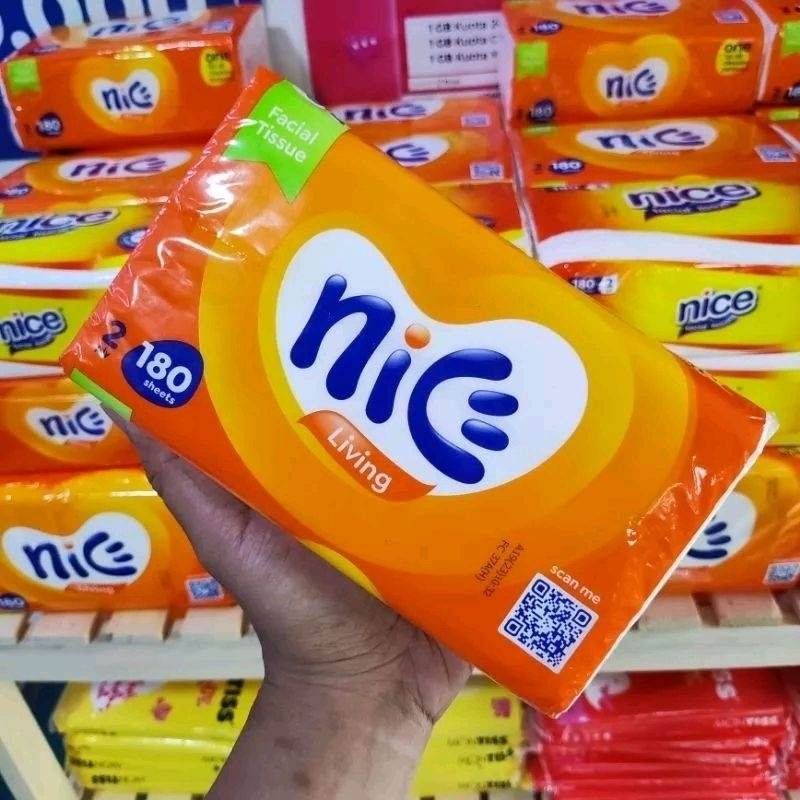 Jual Tissue nice 180 sheet 2ply tisu nice 180 lembar | Shopee Indonesia