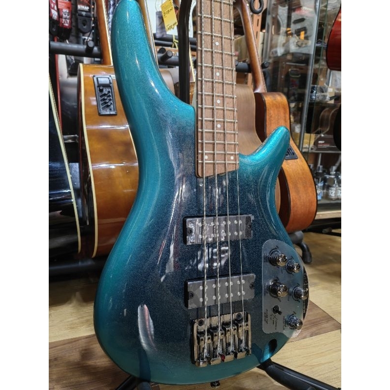 Jual Bass Ibanez SR300E-CUB Cerulean Aura Burst 4string | Shopee Indonesia