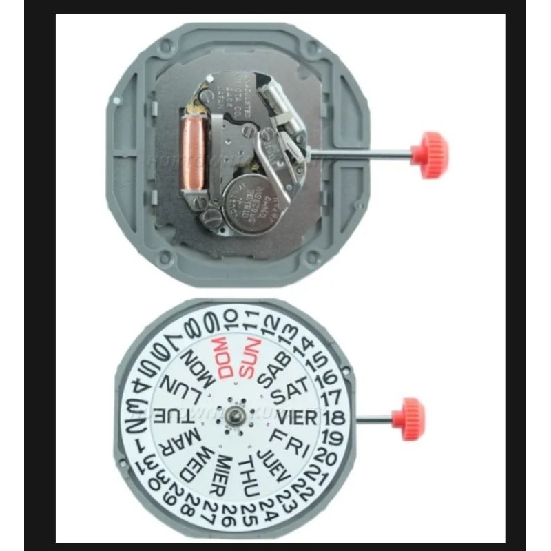 Jual Mesin Jam Tangan Miyota 2405 Original Tanggal Hari Besar Alat ...