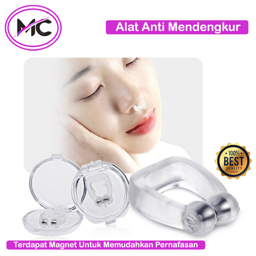 Jual Alat Anti Ngorok Dengkur Magnetic Snore Nose Clip Alat Anti ...