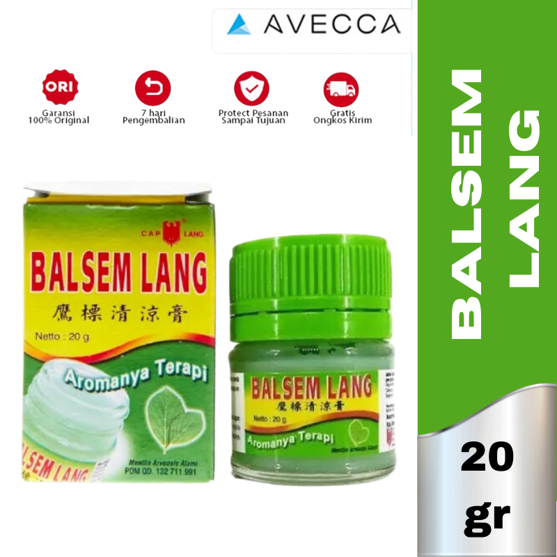 Jual BALSEM ELANG HIJAU BESAR 20GR / PUSING / MASUK ANGIN / MABUK ...