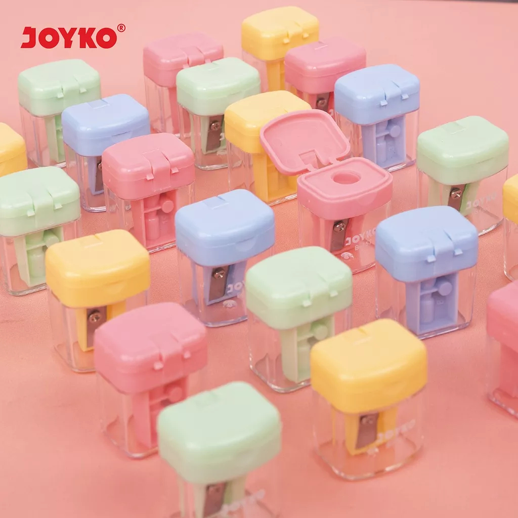 Jual Rautan Tabung Joyko B-167 Kotak Pastel Sharpener Joyko Pastel ...