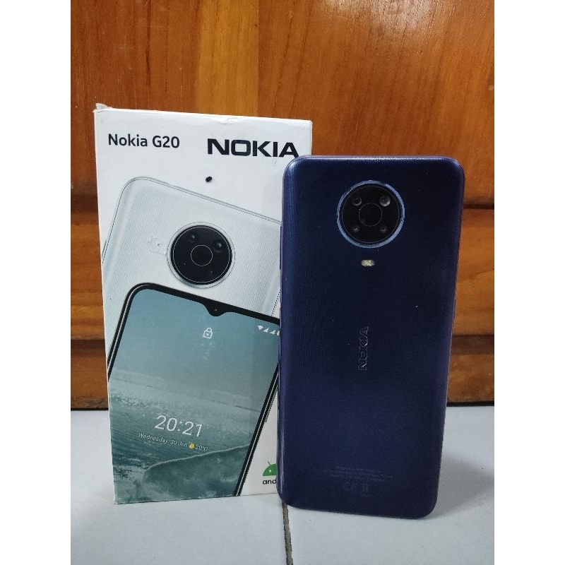 Jual Nokia G20 4/64 Fullsett Original Mulus | Shopee Indonesia