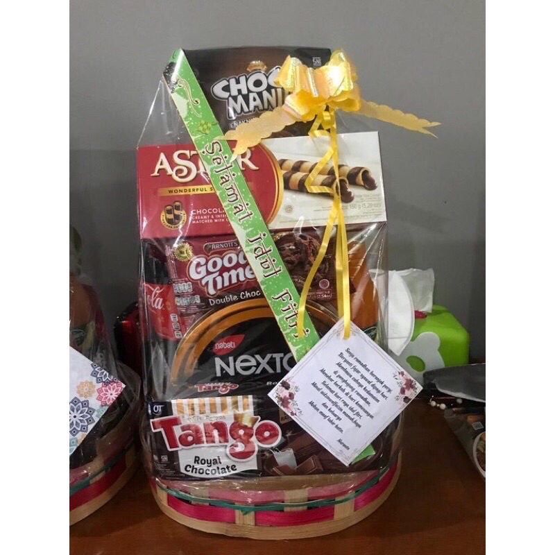 Jual PARSEL LEBARAN IDUL FITRI/HAMPERS LEBARAN/PARSEL SNACK/PARCEL ...