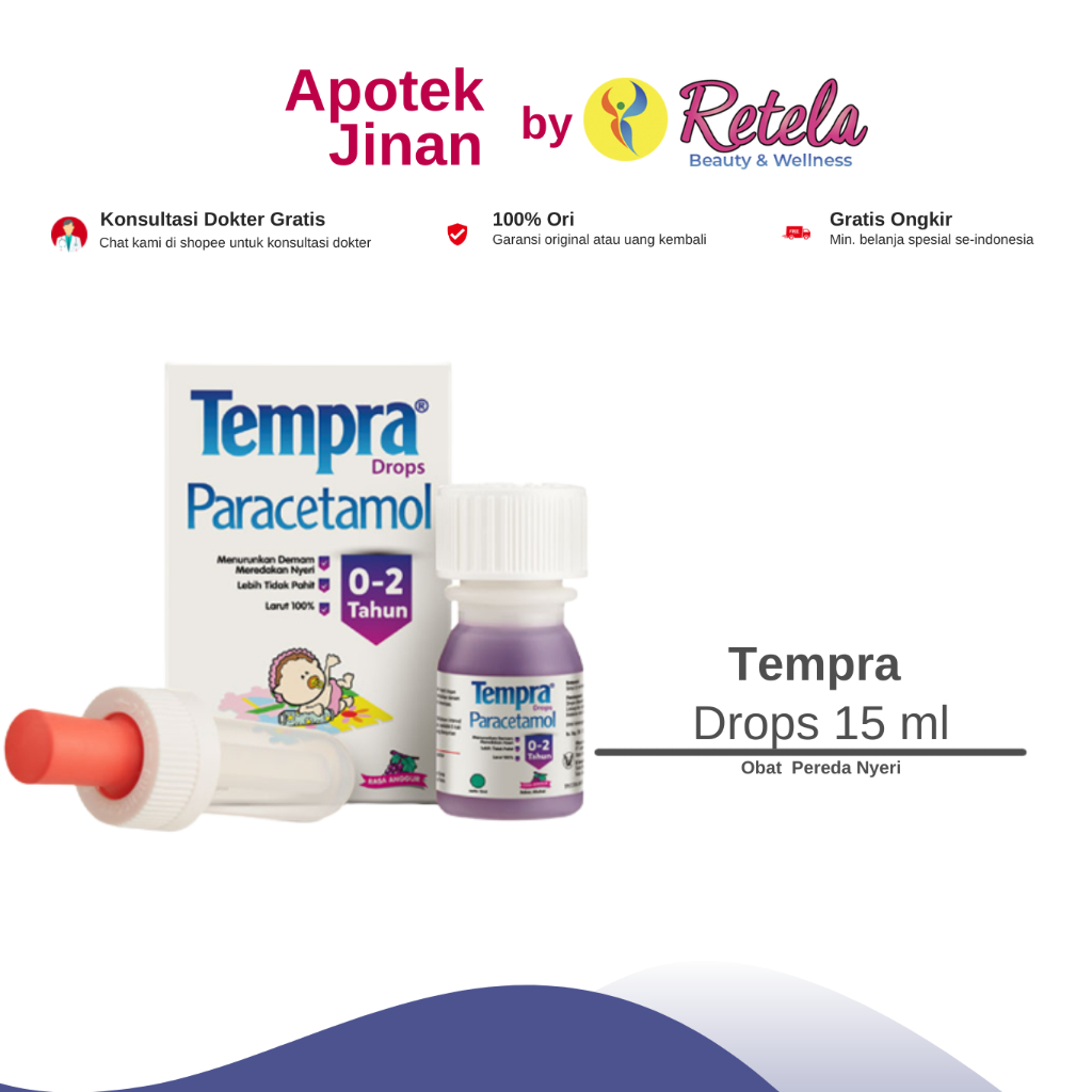 Jual TEMPRA DROPS 15ML | Shopee Indonesia
