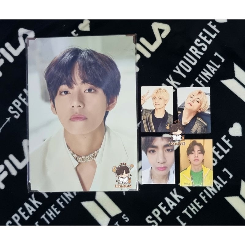 Jual PC TAEHYUNG V BTS Mini PC Mini Photocard SYS Tae V 2 / PC TAEHYUNG V BTS PC Cardigan Butter ...