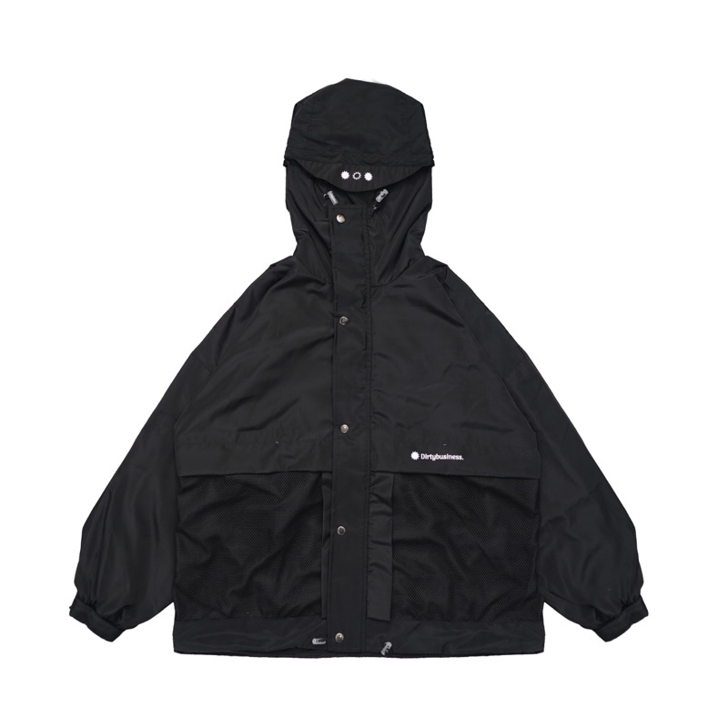 Jual DIRTYBUSINESS JACKET ANORAK ALISE BLACK | Shopee Indonesia