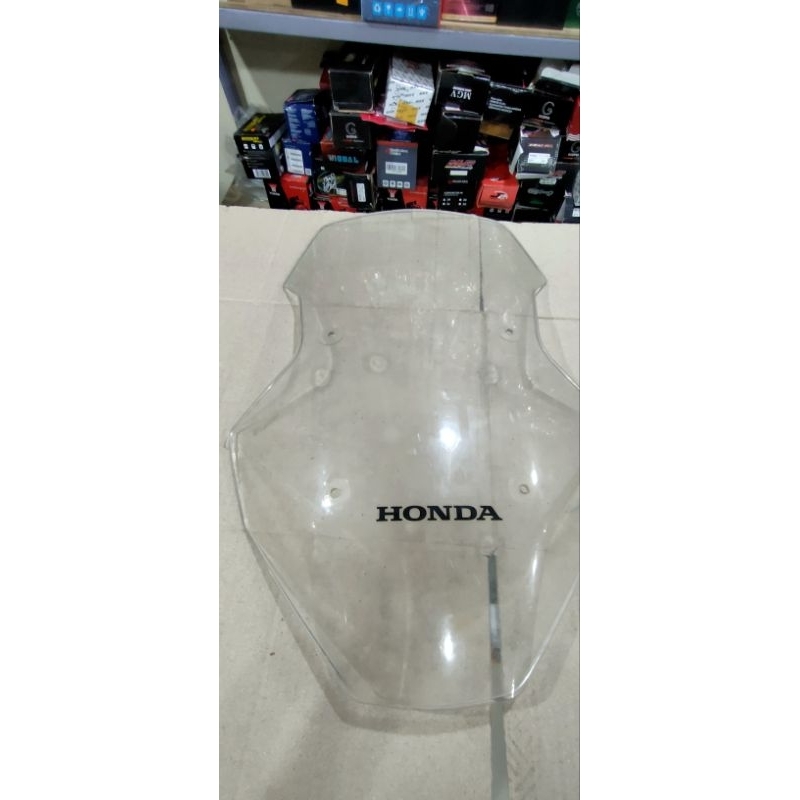 Jual visor windshied original ahm honda adv 150 copotan bawaan motor ...