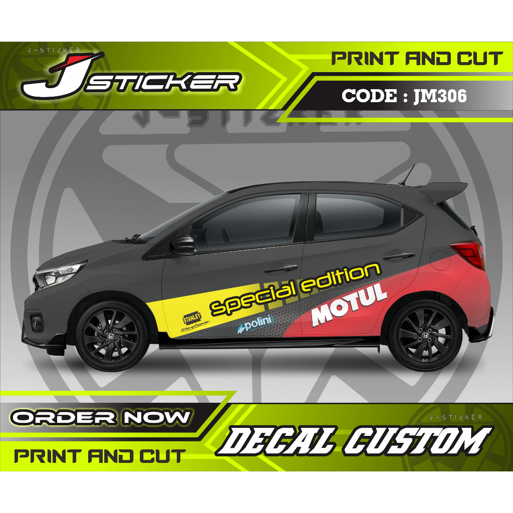 Jual sticker print decal mobil rally keren | Shopee Indonesia