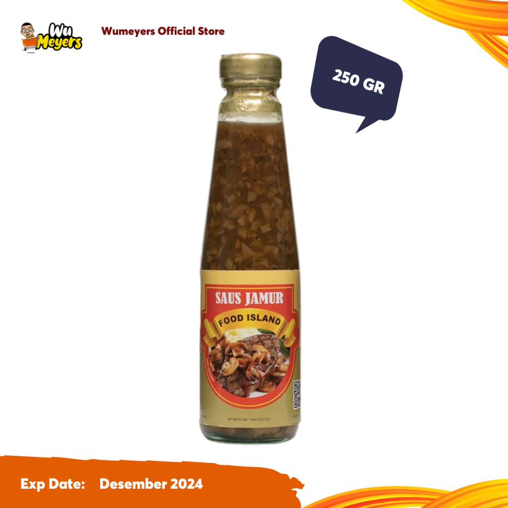 Jual Saus Jamur Food Island 250 gr | Shopee Indonesia