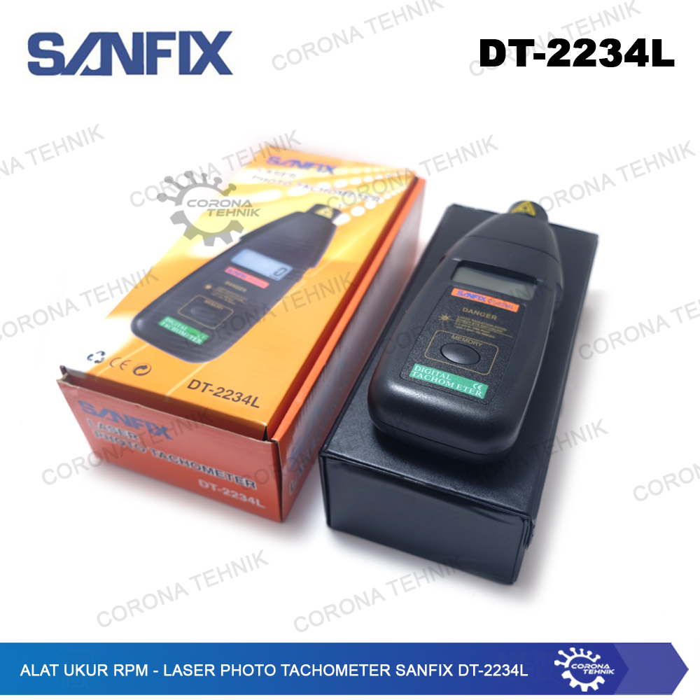Jual Laser Photo Tachometer Sanfix DT-2234L - Alat Ukur RPM | Shopee ...