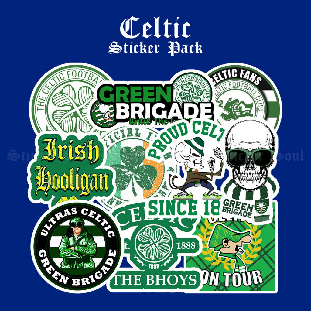 Jual Sticker Celtic FC Stiker Casual Ultras Hooligan Bola Stiker ...